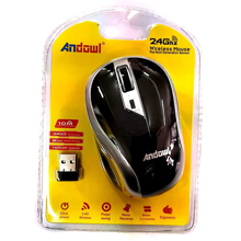 Evoltrade Srl - MOUSE WIRELESS CON RICEVITORE USB 1600 DPI ANDOWL Q-179